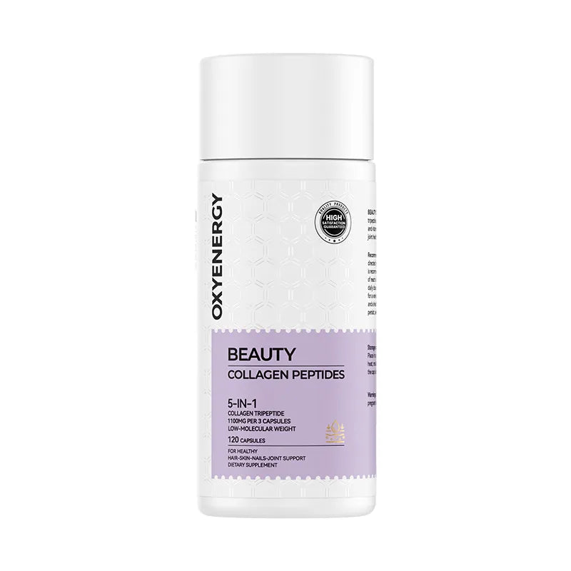 Beauty Collagen Peptides 5-in-1 1100mg – OXYENERGY